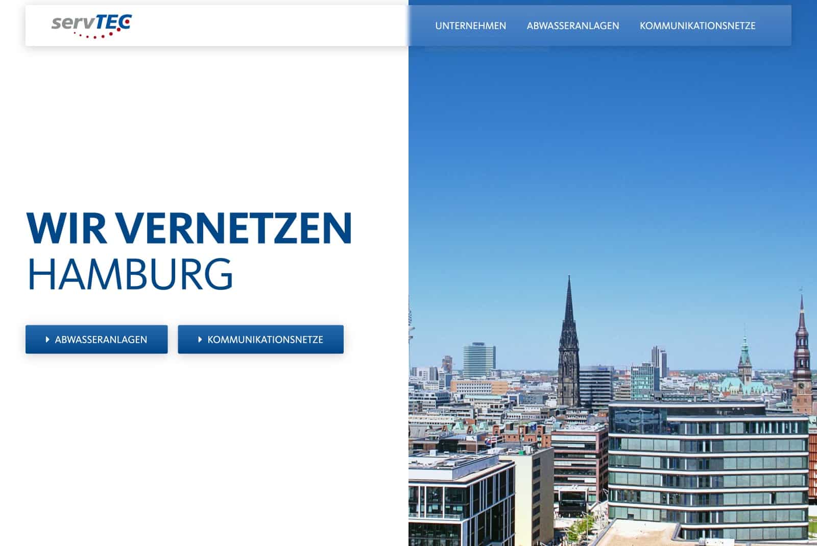 servTEC • WordPress-Referenz • Elbnetz