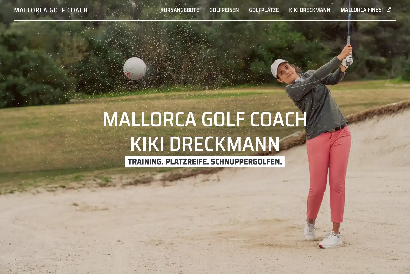 Mallorca Golf Coach – Kiki Dreckmann • Elbnetz